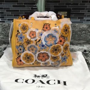 Coach | Bags | Coach Tea Rose Bag | Poshmark